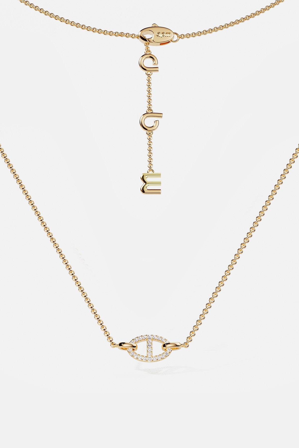 Maille Marine Necklace 18k gold plated | APM Monaco